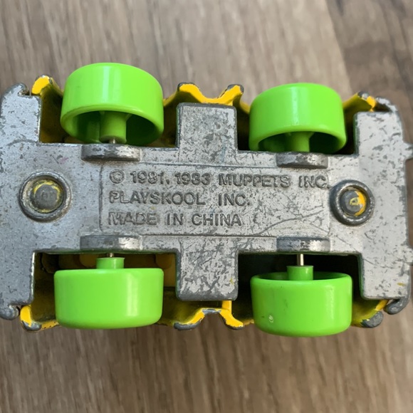 Toys | Vintage Sesame Street Muppet Bus Bert Firefighter Elmo Ernie ...